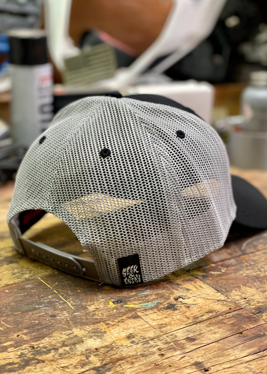 PACK IT OUT CURVED BILL | BLACK 2-TONE – Seek & Enjoy Adventure Co.